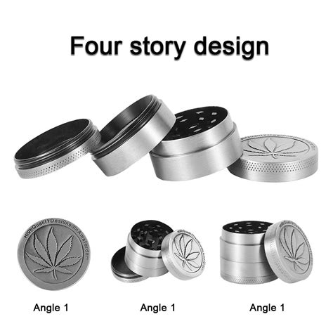 아연 합금 4 층 담배 그라인더 블레이드 자석 디자인 빈티지 허브 그라인더 흡연 액세서리 흡연 액세서리담배 파이프 And 액세서리 Aliexpress