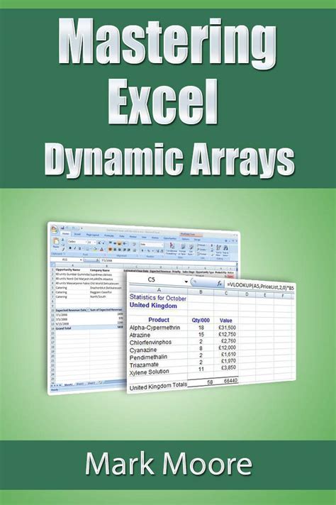 Mastering Excel Dynamic Arrays Ebook Moore Mark Kindle