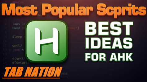 Autohotkey What Can I Do With Ahk And Ideas Part 1 Youtube