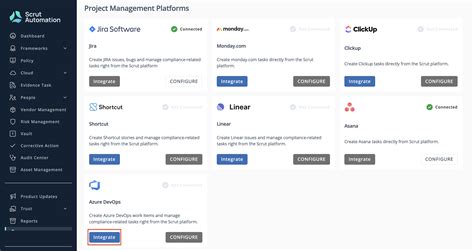 Scrut Product Updates Azure Devops Integration Create Ticket Work