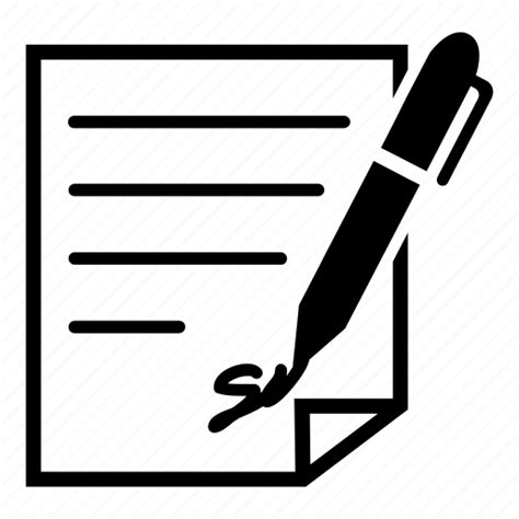 Sign Document Contract Icon Clip Art At Clker Vec Vrogue Co