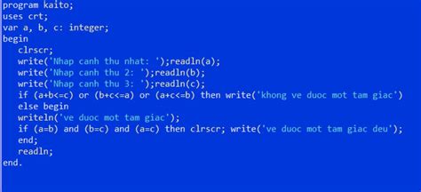 Hướng Dẫn Chi Tiết Vẽ Tam Giác Trong Pascal Cho Người Mới Bắt đầu