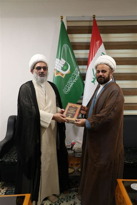 المركز العراقي لتوثيق جرائم التطرُّف يستقبل رئيس مركز النجف الأشرف