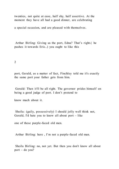 1 AN INSPECTOR CALLS CHARACTERS Ar DOCX