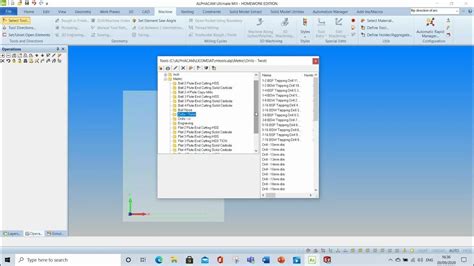 Alphacam Geometry Youtube