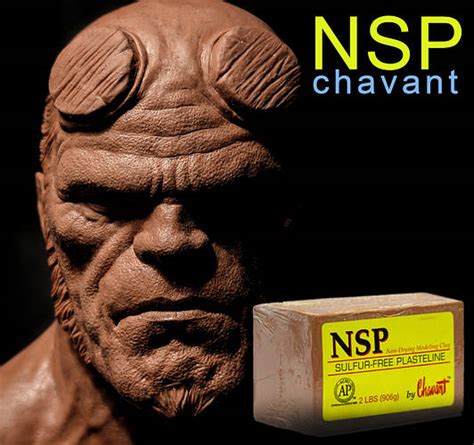 Купить Скульптурный пластилин NSP Chavant medium. Уп. 906 г. (США ...