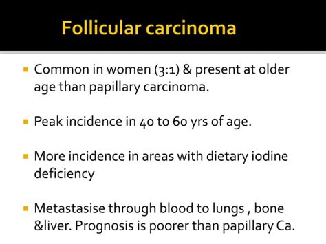 Neoplasms Of Thyroid Gland Pptx Thyroid Disorders Endocrine And Metabolic Diseases