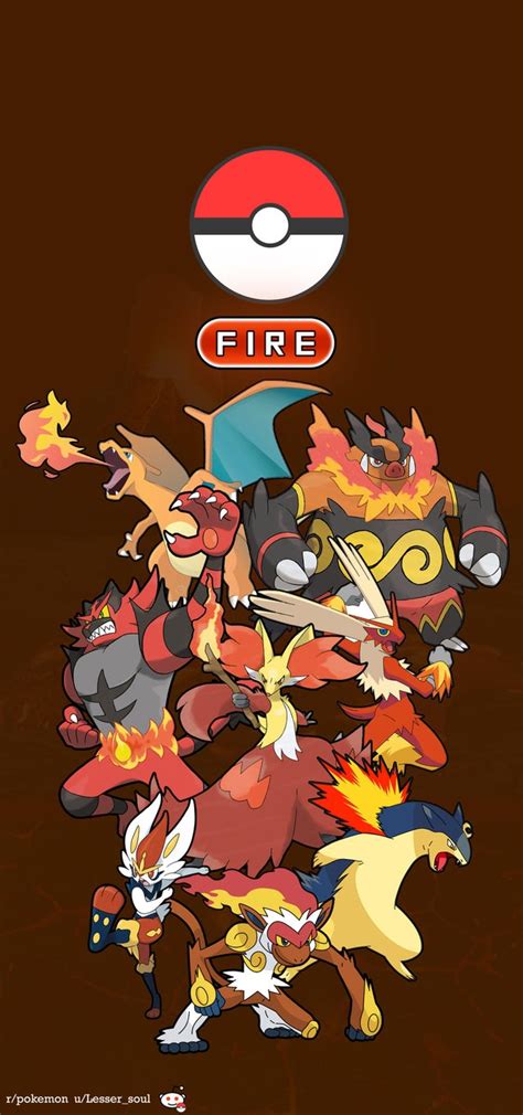 Pokémon Fire Type Wallpapers Wallpaper Cave