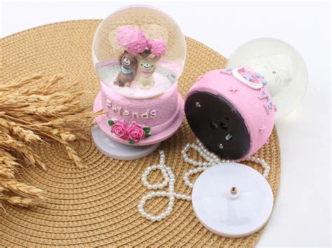 گوی شیشه ای موزیکال سایز متوسط