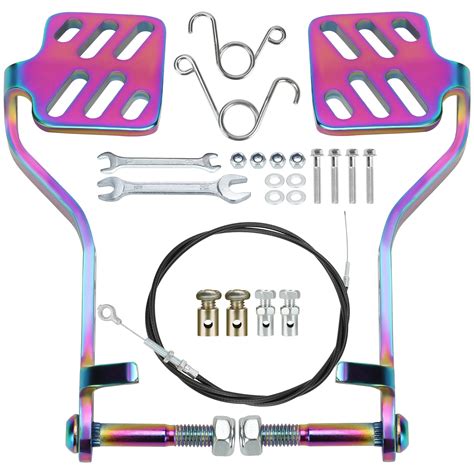 Buy Go Kart Brake Throttle Pedals With 71 Go Kart Throttle Cable Kit
