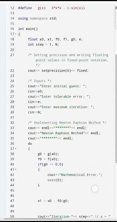 Newton Raphson Method Coding With Harry Coding For Beginners