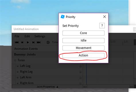 Animation Priority Issue Scripting Support Developer Forum Roblox
