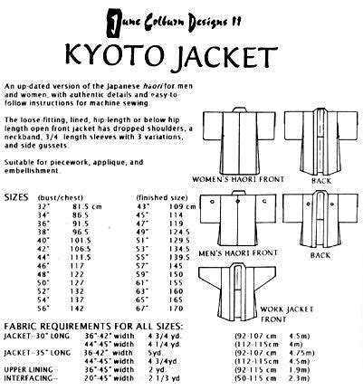 Haori Sewing Pattern
