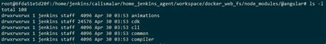 Ng Build Command Is Not Working Via Jenkins Build Execute Shell Stack Overflow