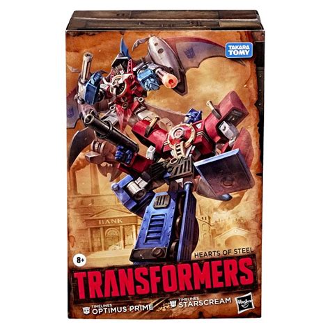 Transformers Timelines Comic Edition Optimus Prime And Starscream
