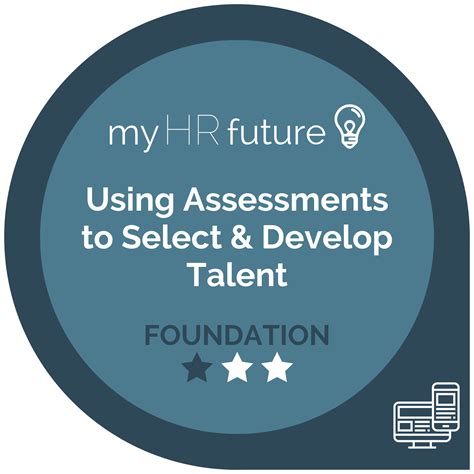 Using Assessments To Select And Develop Talent Online Hr Certification Myhrfuture