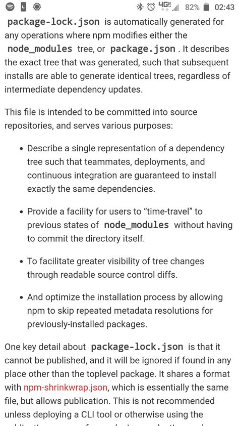 Remove Package Lock And Add To Gitignore · Issue 3 · Prismarinejs