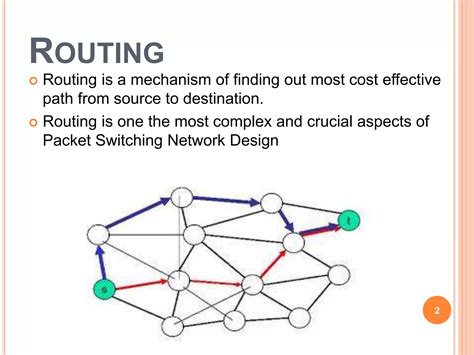 routing and routing algorithms pptx