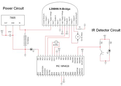 Motor Encoder Circuit Diagram