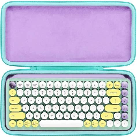 Coque Rigide Housse Pour Logitech Pop Keys Clavier Mécanique Sans Fil