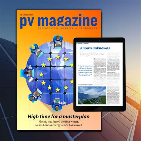 Pv Magazine Global On Linkedin Pvmagazine Solar Technology Energy