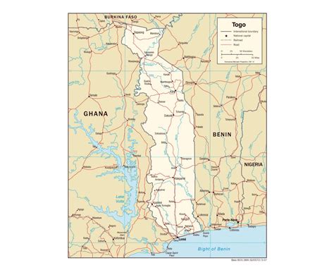 Карты Того | Коллекция карт Того | Африка | Maps of the World | Карты ...