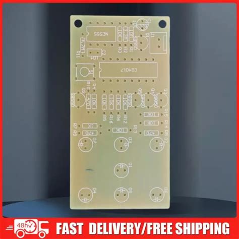 NE CD CD DIY Kit Red LED Electronic Dice Board Kit Multiple Control EUR