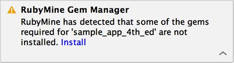 Install Gems Using Bundler Help Rubymine