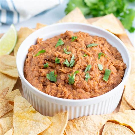 Easy Vegan Refried Beans Oil Free A Plantiful Path
