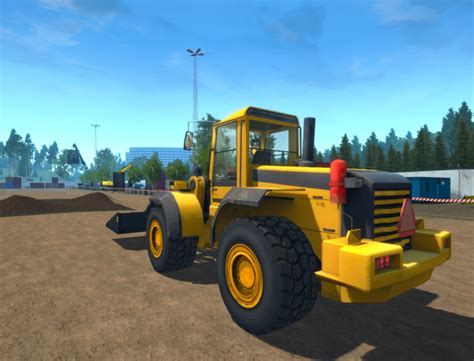 wheel loader virtual driving hub
