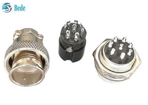 Ce Aviation Gx16 8 Pin Connector Kits For Industrial Control And Test