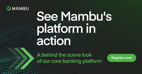 Digitaltransformation Banking Fintech Mambu