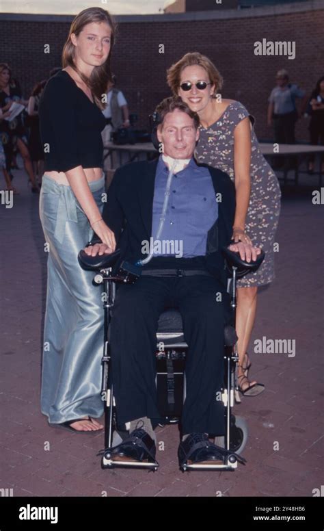 Christopher Reeve Daughter Alexandra Reeve And Wife Dana Morosini