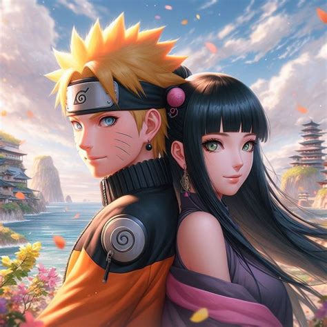 Naruhina Naruto With His Girlfriend Minato And Kushina Wallpaper