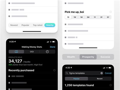 Setproduct Projects Figma IOS Kit Dribbble
