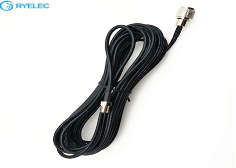 Nickel Plated Custom Rf Cable Assemblies For Gps Antenna Rf Device 0