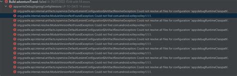 Android Error Al Encontrar Volleyvolley111 Stack Overflow En