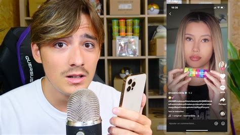 Asmr I React To Tiktok Asmr Youtube