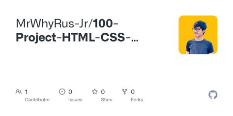 Github Mrwhyrus Jr100 Project Html Css Javascript