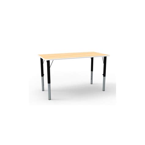 Rectangular Height Adjustable Classroom Table 1200mm W Rectangular Height Adjustable Classroom Table 1200mm W