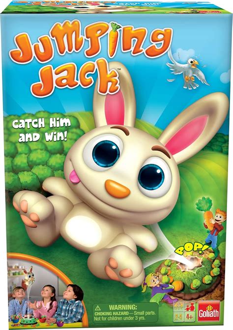 Jumping Jack Game By Goliath — Pull Out A Carrot And Watch