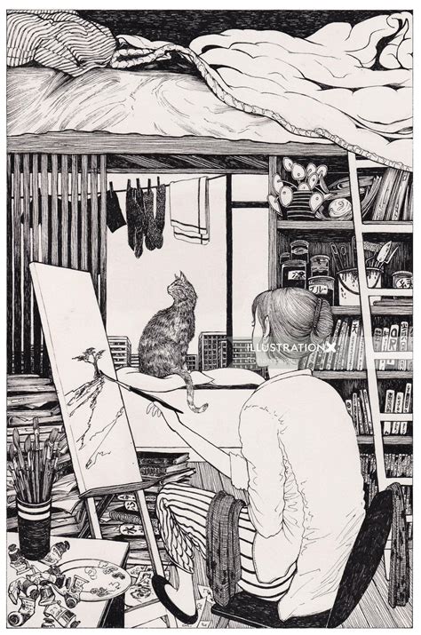 Rohan Daniel Eason Pen And Ink Artist Black And White Illustrator Uk