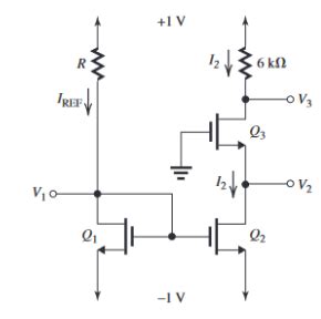 Answered R TREF V₁ ww ₁ V IV kn Q ₂ V O V₂ bartleby