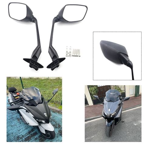 Motorcycle Side Rearview Mirrors Rear View For Yamaha T Max 530 Tmax 530 2012 2018 2013 2014