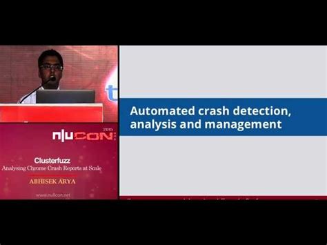 Nullcon Talk Clusterfuzz From Nullcon Class Central