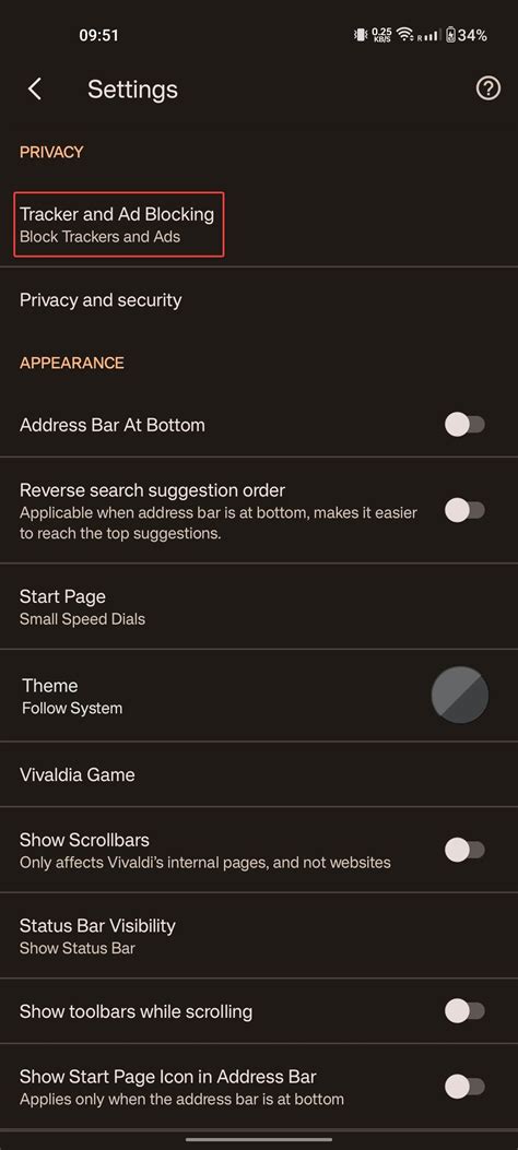 Ways To Reduce RAM Usage And Speed Up Browsing In Vivaldi On Android