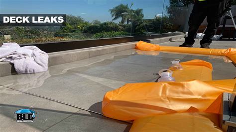 Deck Water Leaks In Los Angeles How We Identify Them Building Leak