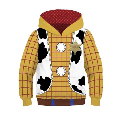 Toy Story Woody Hoodie Cosplay Costume