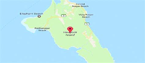 Map Of Swaraj Dweep Havelock Island Download Scientific Diagram