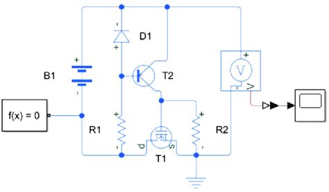 The Simulated Schematic In Simscape Download Scientific Diagram